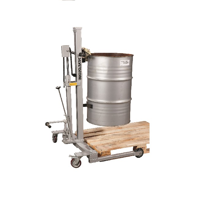 WA30A - Manuell fatlyftare, 300kg :: Silverstone Materialhantering